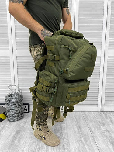 Тактический рюкзак штурмовой oliva supervisor 45 л Армейский походной ...