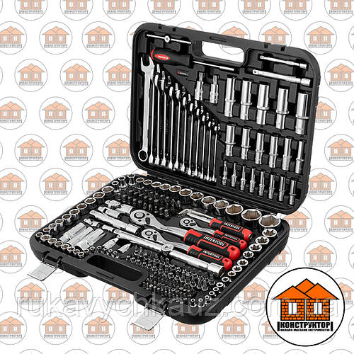 Купити Набір інструментів 1/2 "& 3/8" & 1/4 ", 219ед., Cr-V STORM INTERTOOL ET-8219, ціна 4299 ...