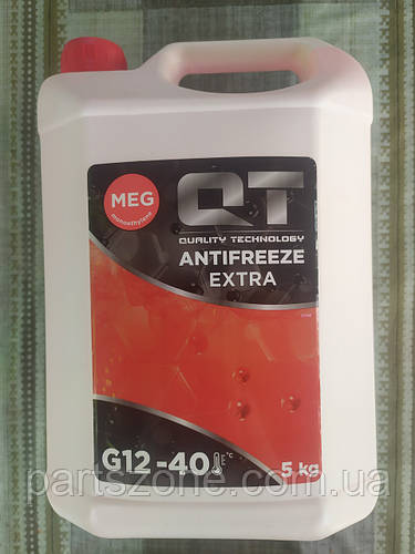 Антифриз QT-OIL MEG EXTRA -40 G12 RED 5кг QT-OIL (ID#1877177046), цена: 360 ₴, купить на Prom.ua