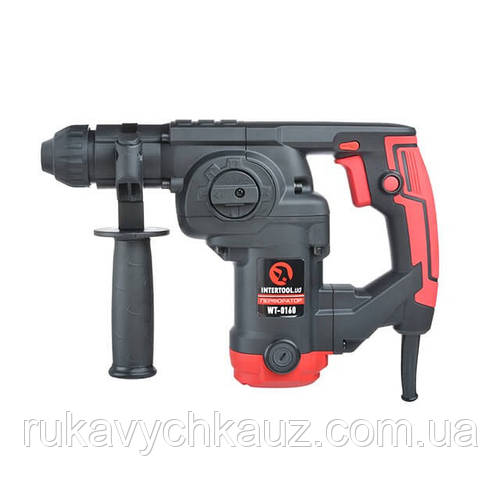 Перфоратор 900 Вт, 3.5 Дж, 0-930 об/мин, 0-5100 уд/мин, 3 режима INTERTOOL WT-0160 (ID ...