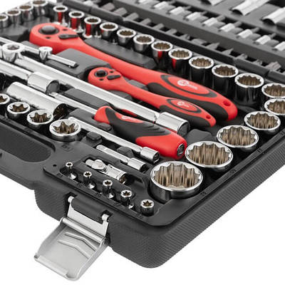 Набір інструментів INTERTOOL ET-6109,Набір інструментів професійної лінійки,Професійний набір ...