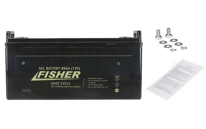 Купить Fisher GEL 80 Ач гелевый 12В аккумулятор тяговый АКБ для ...