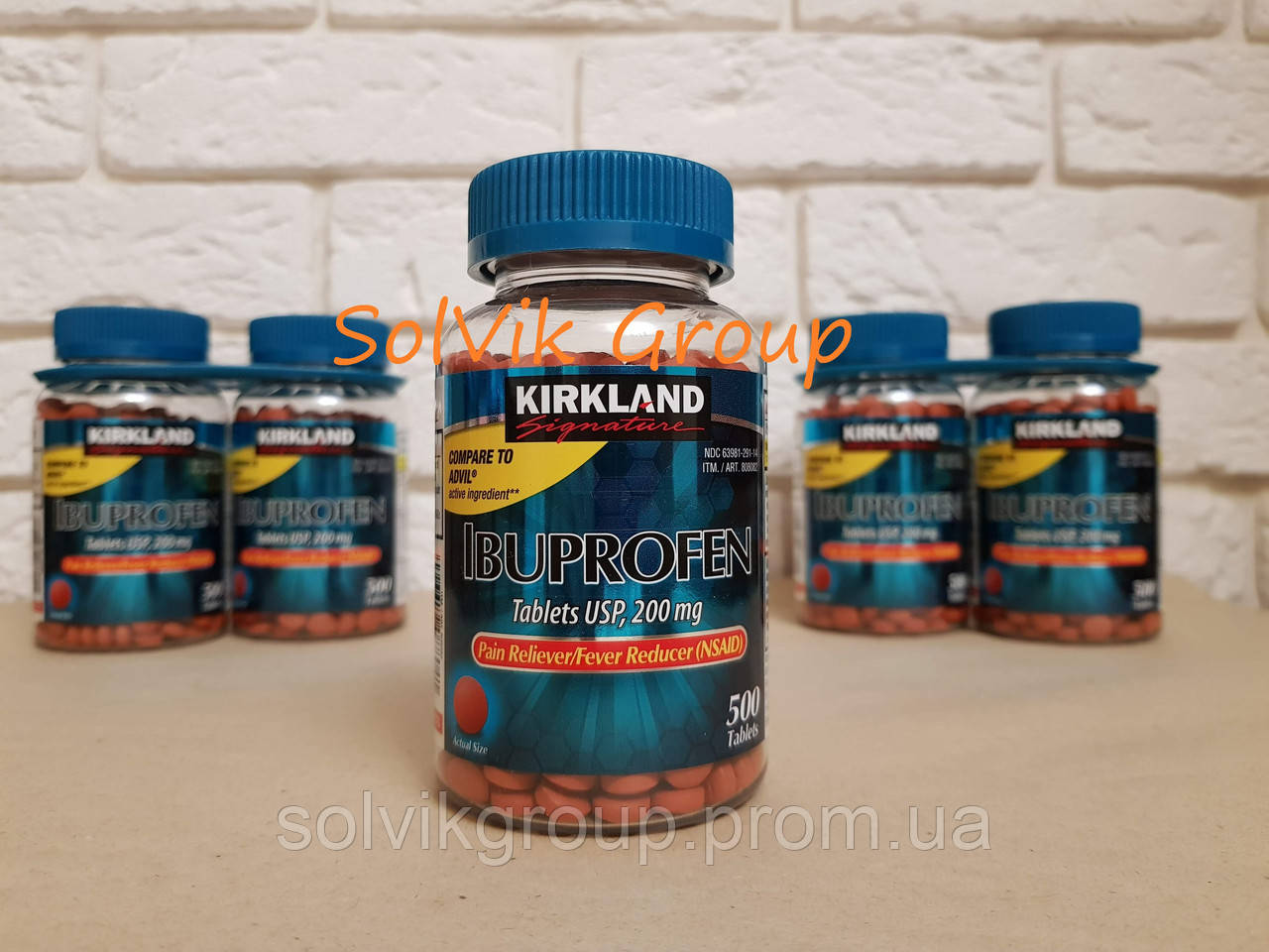 Kirkland Signature Ibuprofen, знеболюючий / жарознижуючий засіб ...