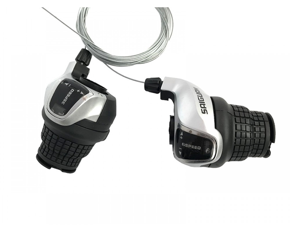 Манетки грипшифтерні Saiguan KDSG-35 3/6 ск. Сірі (ID#1877349860), ціна ...