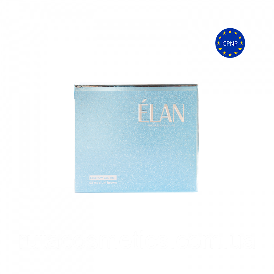 Купить Фарба для брів ELAN Professional Line [сет] "03 medium brown" (світло-коричневий), цена ...