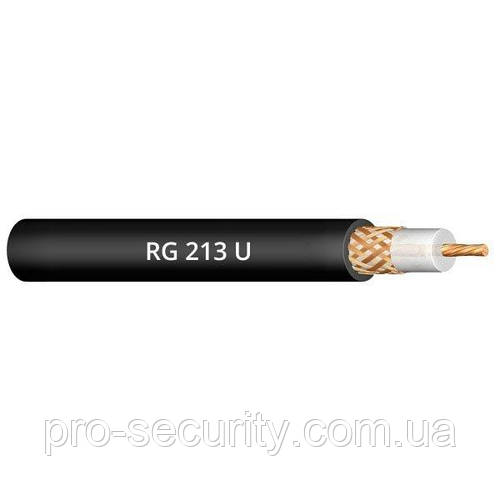 Купить Коаксиальный Кабель Одескабель RG-213 U бухта 200 м 50 Ом оболочка ПВХ / ПЭ цвет черный ...