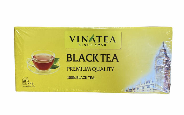 Купить Чёрный чай Tra VinaTea Black Tea 25*2g (Вьетнам), цена 145 ...