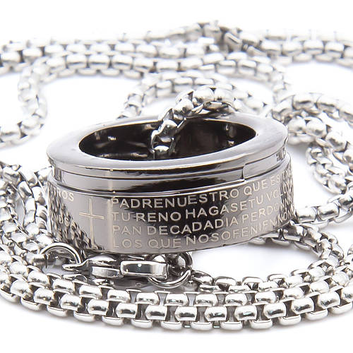 Ланцюжок з кулоном Ring кольє 1шт розмір 22х10мм довжина ланцюжка 70см ціна 95 ₴ купити