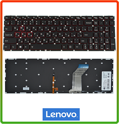 Оригинальная клавиатура Lenovo IdeaPad Y700-15ISK, Y700-17ISK , подсветка (ID#2251387353), цена ...