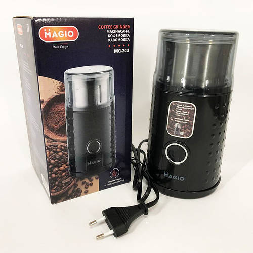 Купить Кофемолка MAGIO MG-203, кофемолка электрическая домашняя, роторная кофемолка, портативная ...