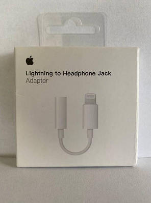 Переходник Apple Lightning на 3.5 мм для наушников iPhone, кабель ...