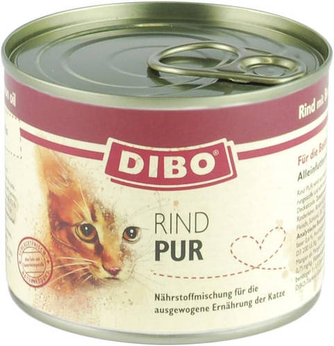 Купить DIBO CAT RIND банка 200г изготовлена из отборной говядины и ...