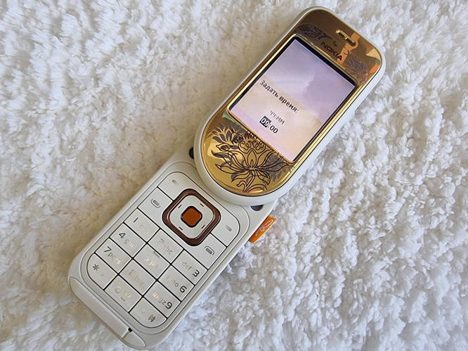 Купить Мобільний телефон Nokia 7373 Original Gold чудовий стан ...