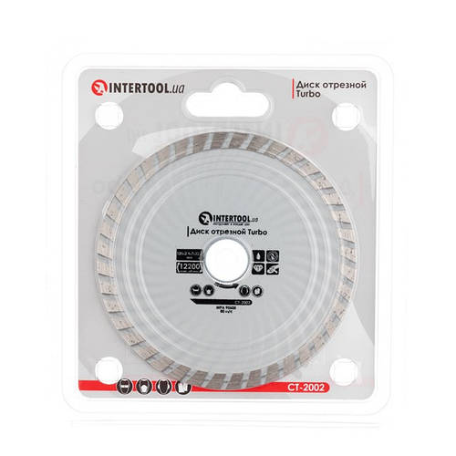 Диск отрезной Turbo, алмазный INTERTOOL CT-2002 (ID#1878957879), цена: 75 ₴, купить на Prom.ua