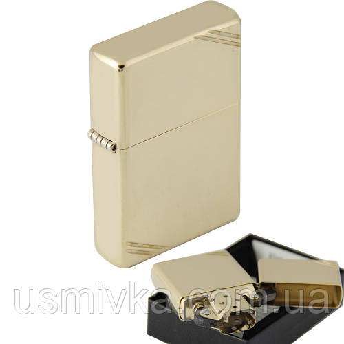 Купить Зажигалка Zippo 270 VINTAGE HIGH POLISH BRASS, цена 1114 ₴ — Prom.ua (ID#323933209)