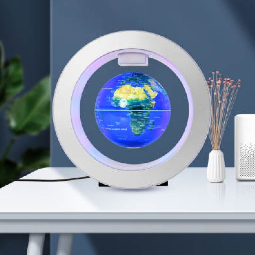 Левитирующий глобус светильник с картой мира Everest EGD R3 (ID ...