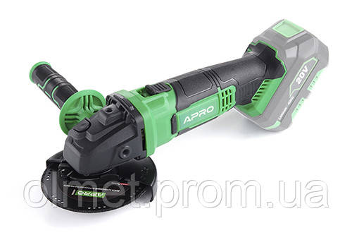 Шліфмашина акумуляторна кутова APRO 20AGS, 20 В, O125, без АКБ, без ЗП (ID#1759758446), цена ...