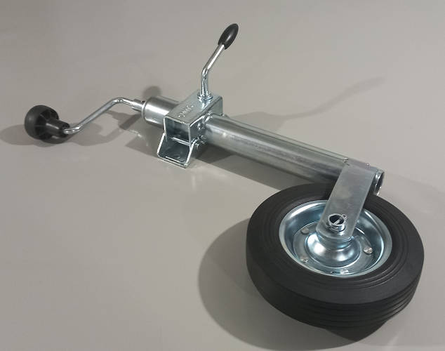 Купить Опорное колесо на прицеп KNOTT (Autoflex) 150 кг (стальной диск ...