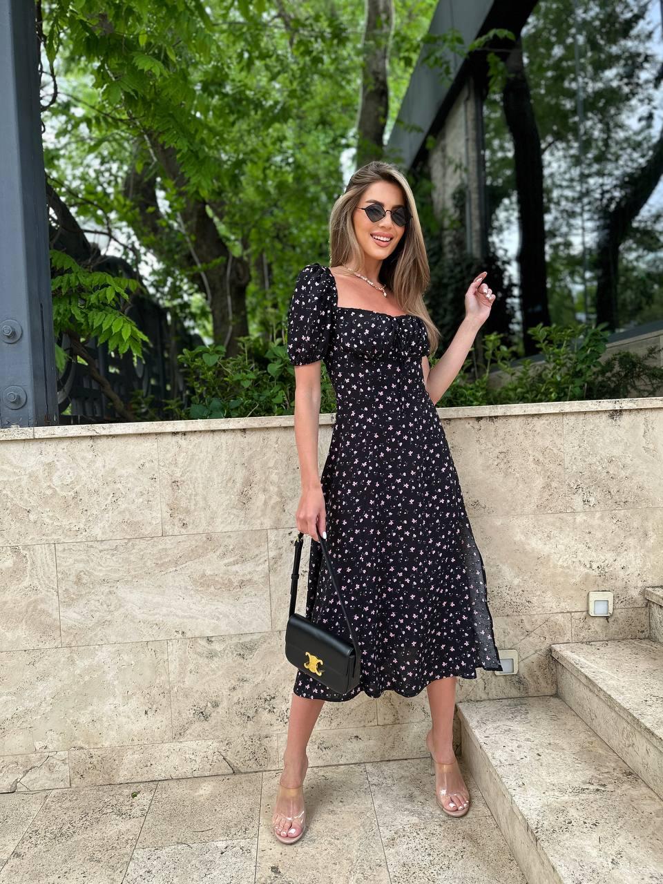 Купити Літнє плаття з ліхтариками 46, ціна 750 ₴ - Prom.ua (ID# 1879594517)