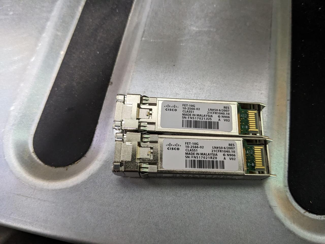 Оптический Модуль для Сервера (трансивер) Cisco GBIC-Modul FET-10G 10-2566-02 SFP+ 10GB — Купить ...