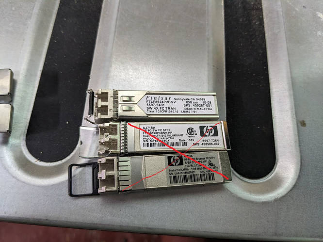 Оптический модуль для сервера (трансивер) FC SFP Finisar FTLF8524P2BNV ...