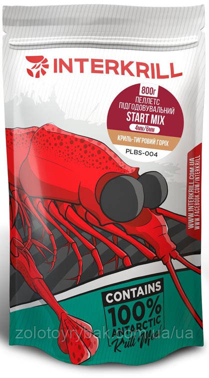 Пеллетс INTERKRILL Start Mix 4/6mm Криль-Скопекс-Кальмар 800g "Оригинал" (ID#1865818087), цена ...
