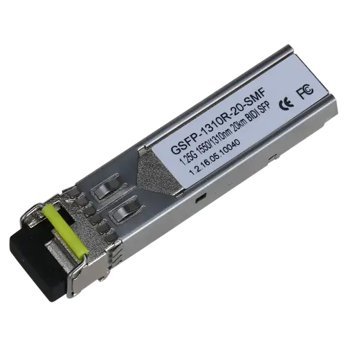 Купить Гигабитный оптический модуль Dahua GSFP-1310R-20-SMF, цена 2072 ...