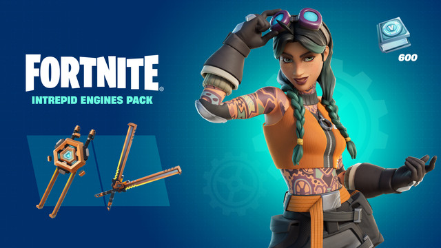 Набор Fortnite - Intrepid Engines Pack (Фортнайт комплект «Чудо-инженер ...
