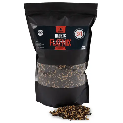 Купить Пелетс премиум 2-3 мм FLAT-MIX 3в1, 1 кг, цена 170 ₴ — Prom.ua ...