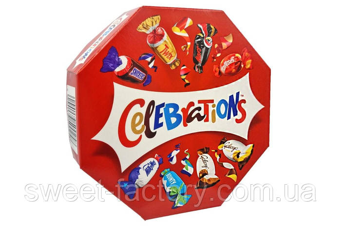 Цукерки Celebrations 186g (ID#655494708), ціна: 199 ₴, купити на Prom.ua