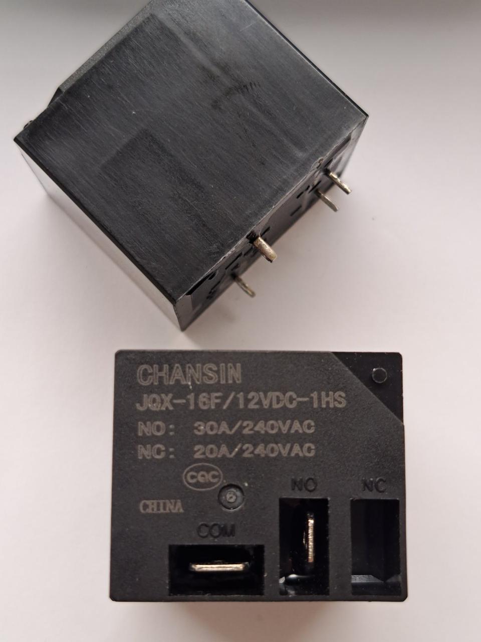 Реле 12V 30A 4pin T91 (1 open) (JQX-16F/12VDC-1HS) (ID#1880300440), цена: 120 ₴, купить на Prom.ua