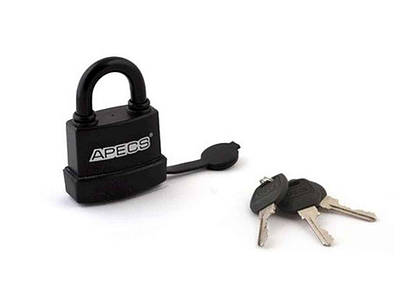 Замок навісний 103,5*71мм PDR-50-70 (UA) в гумі (3кл.) ТМ APECS, ціна ...