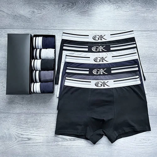 Труси чоловічі боксери GK Ghlain Klain набір Різні кольори (ID ...