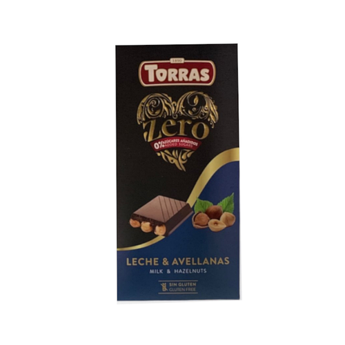Шоколад Torras Zero Milk & Hazelnuts 100 g (ID#1880654789), цена: 118 ...