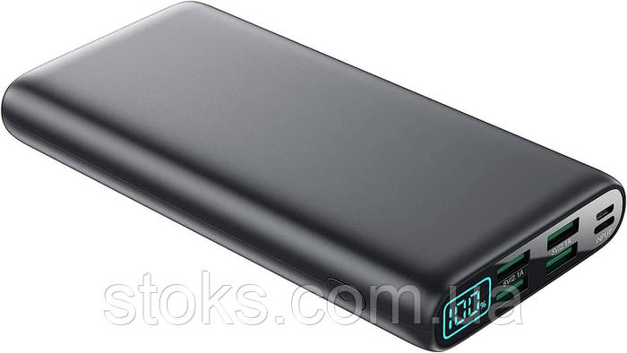 Power Bank HX200K1 38800 мАг, унікальні 4 виходи та РК-дисплей (ID ...