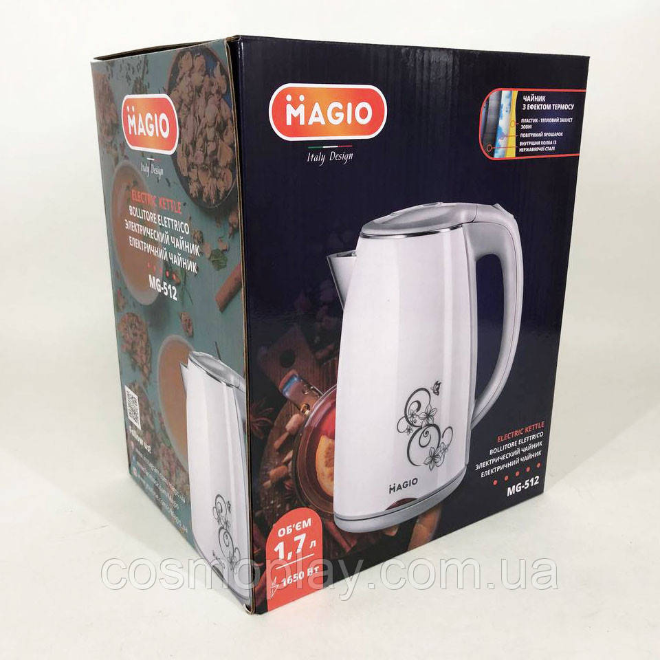 Купити Електронний чайник MAGIO MG-512 / Стильний електричний чайник / Хороший KH-726 ...