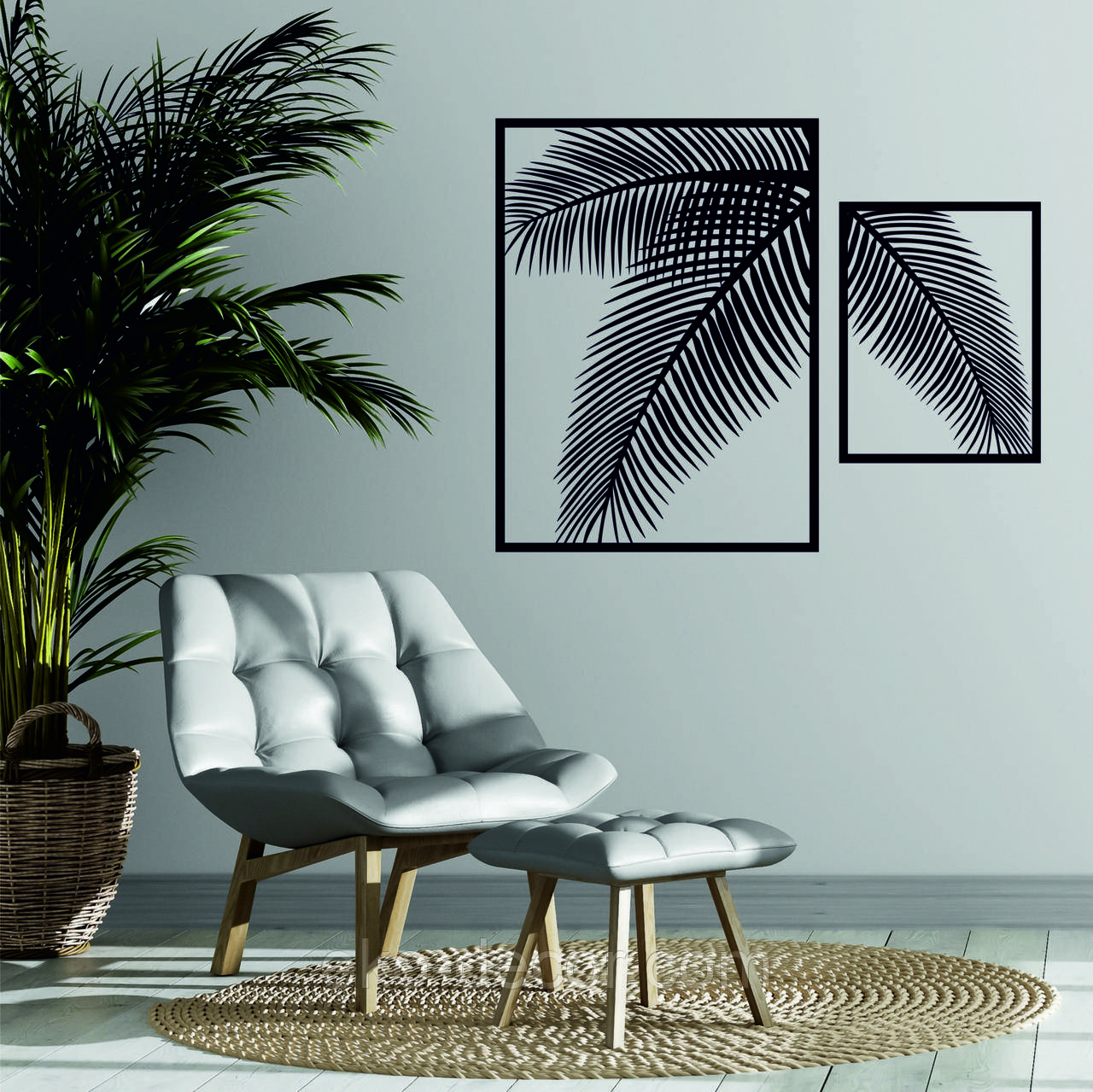 Декоративное настенное Панно «Пальма Декор на стену продажа цена в Киеве Картины от Eko