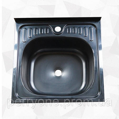 Квадратные кухонные мойки накладные 50х50 см из нержавейки ...