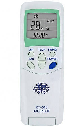 Універсальний пульт для кондиціонера Qunda KT-518 (ID#1686759963), ціна ...