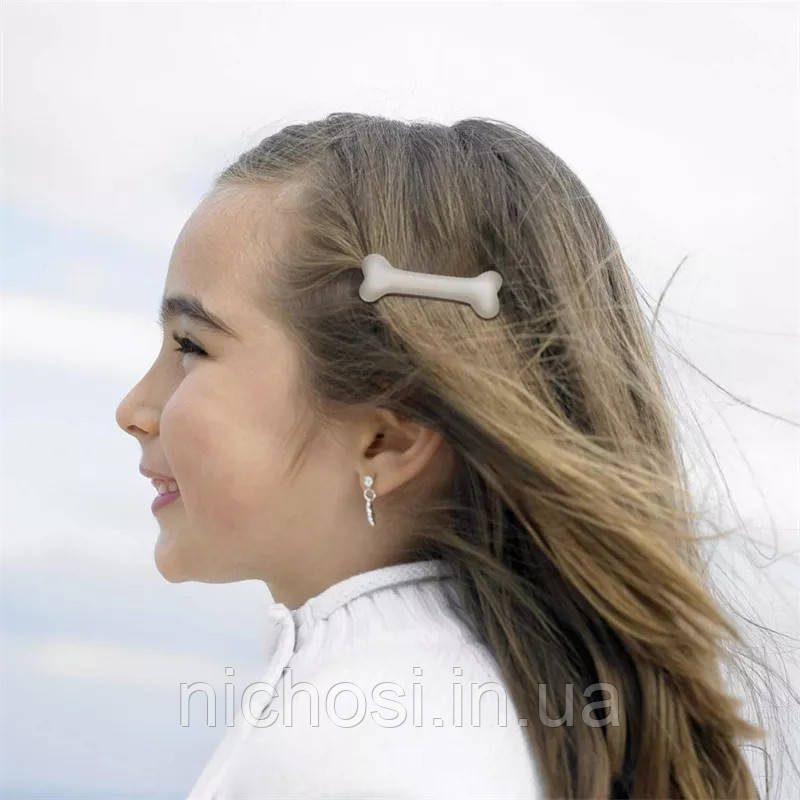 Заколки для волос Кости 2 шт косточки аксессуары для Хеллоуина скелет ...