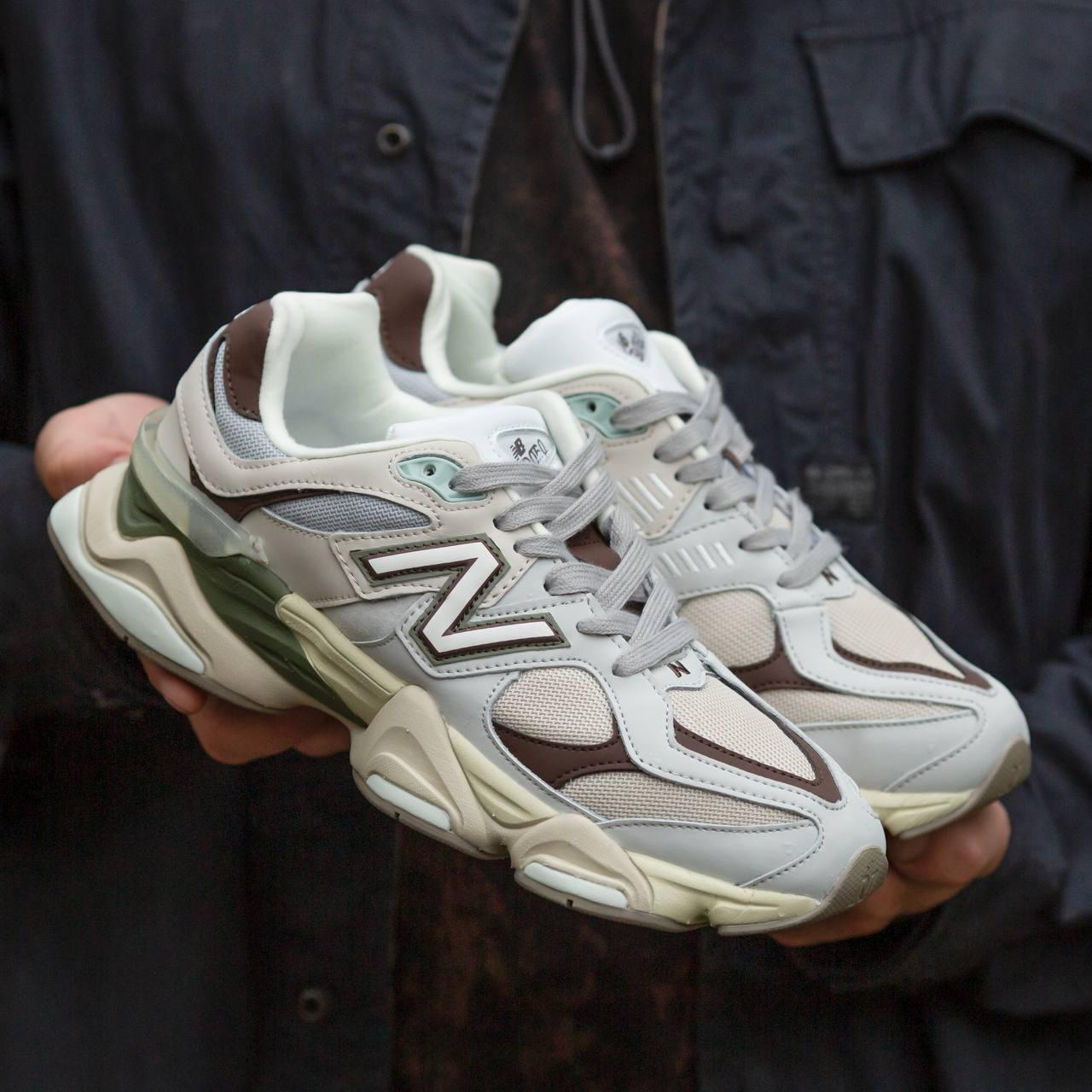 Купить Модные кроссы для парней New Balance 9060. Светлые кроссовки ...