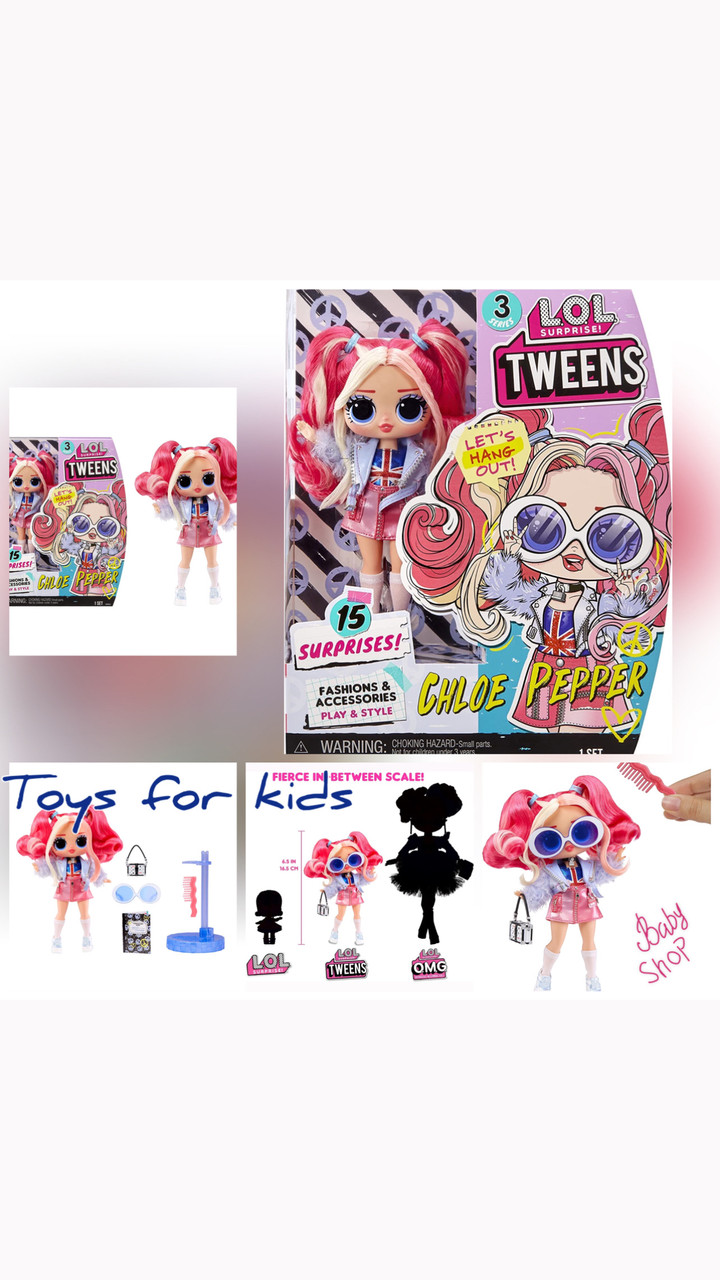 Купити Lol surprise tweens series 3 chloe pepper лол сюрпрайс твієн ...