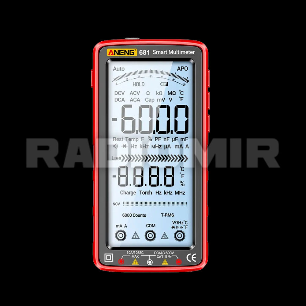 Цифровой Smart мультиметр ANENG 681, цена: 1080 ₴, купить на Prom.ua