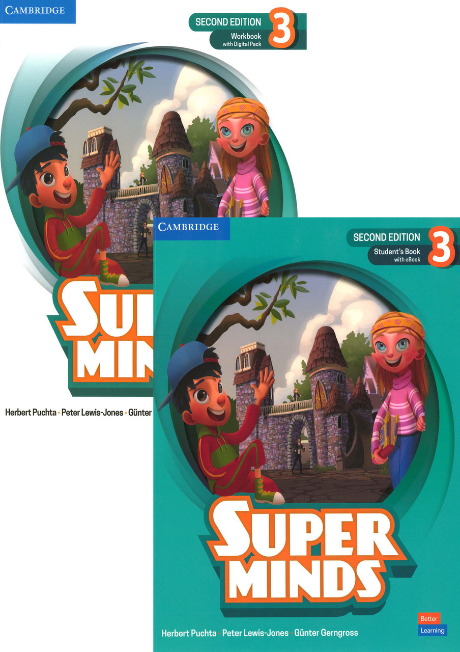 Super Minds 3 Комплект (2nd edition) (ID#1881518663), цена: 275 ₴, купить на Prom.ua
