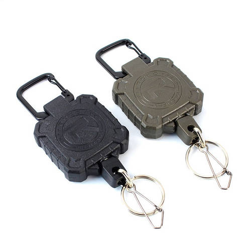 Купить Выдвижной карабин с тросом, ретрактор с карабином и тросом ...