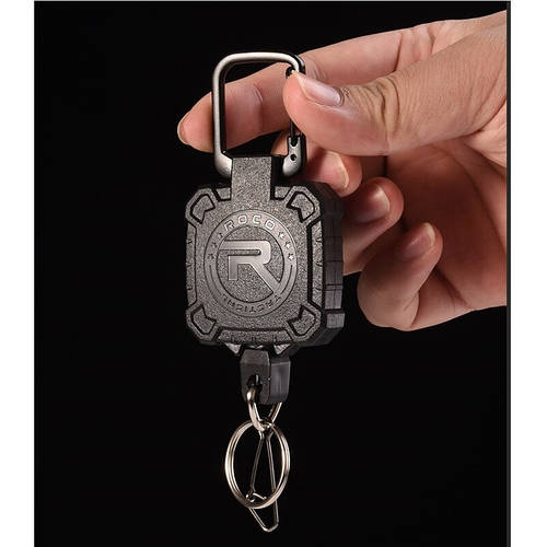 Купить Выдвижной карабин с тросом, ретрактор с карабином и тросом ...