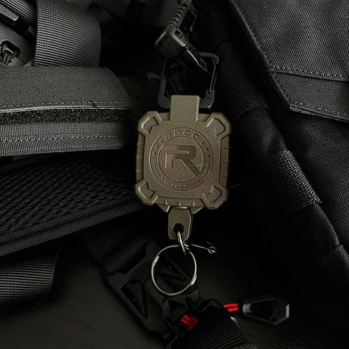 Купить Выдвижной карабин с тросом, ретрактор с карабином и тросом ...