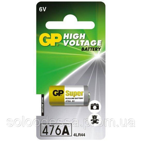 Батарейка лужна GP Super Alkaline High Voltage 476A-2C1, 476/4LR44, 6V ...