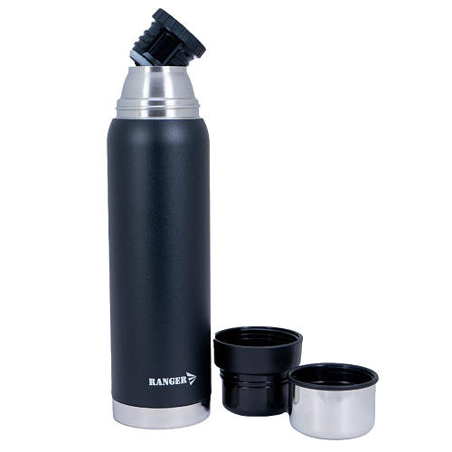 Купить Термос Ranger Expert (0,9л), черный, цена 949 ₴ — Prom.ua (ID ...