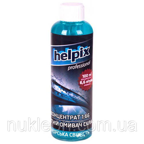 Купить Концентрат летнего омывателя HELPIX "1:66" морськ. св. 0.1 л., цена 35 ₴ — Prom.ua (ID ...